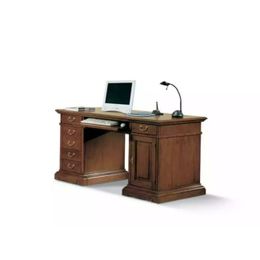 JVmoebel Computertisch Designer Schreibtisch Tisch Möbel Büro Massivholz Tische Italien (1-St.