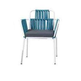 JVmoebel Stuhl Originalstuhl helle Farbe auf weißen Beinen Edelstahleinem weichen