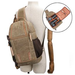 Dekorative Kameratasche Wasserabweisend Kameratasche Sling Schulter Cross Bag