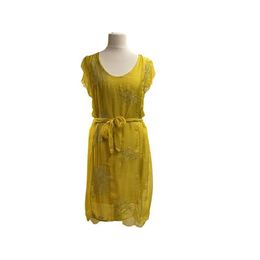 BZNA Sommerkleid Seidenkleid Sommer Herbst Kleid mit Muster