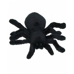Horror-Shop Plüschfigur Schwarze Plüsch Spinne 18 cm als Deko oder Geschen