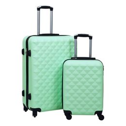 vidaXL Koffer Reisekoffer Hartschalen-Trolley-Set 2 Stk. Koffer