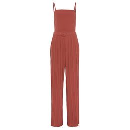 Lascana Jumpsuit Damen Größe L rostrot