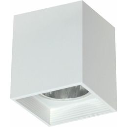 Licht-Erlebnisse - Deckenspot Weiß GU10 Metall Modern Spot Lampe Decke Wohnzimmer - Weiß