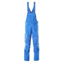 Mascot - accelerate Latzhose mit CORDURA-Knietaschen, Stretch-Einsätze Gr. 46 azurblau - azurblau