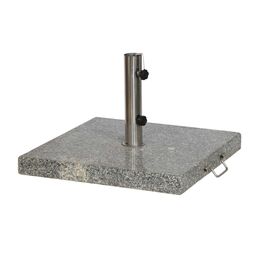 Trolley-Schirmständer granitfarben 45 kg für Stöcke bis Ø 48 mm