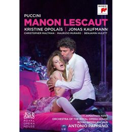 Sony Music Manon Lescaut - Kaufmann, Pappano, Orchestra of Royal Opera House. (DVD)