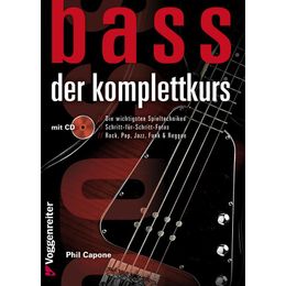 Voggenreiter BASS - DER KOMPLETTKURS, m. 1 Audio-CD - Phil Capone, Gebunden