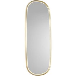 Qazqa Moderner Badezimmerspiegel Gold inkl. led und Touchdimmer - Geraldien - Gold