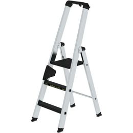 Stufen-Stehleiter 250 kg einseitig begehbar mit clip-step R13 3 Stufen