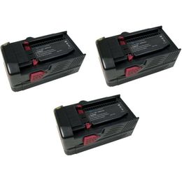 TRADESHOP 3x Trade-shop Premium Li-Ion Akku, 36V / 3000mAh Ersatz für Hilti 401594, 2018896, B36/2.6, B36/3.0, B36/3.3, B36/5.2, B36/6.0, te 500-A36, wsc 70