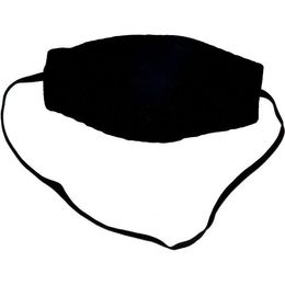 CareLiv Augenbinde oval m.Gummiband schwarz 1 St