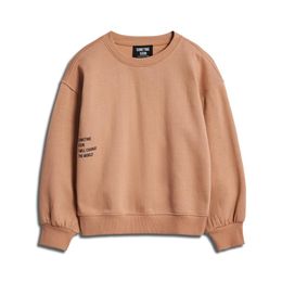 SOMETIME SOON Sweatshirt girl Brown size 164