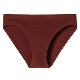 Schiesser Slip Damen Größe XL burgunder