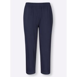w&auml;schepur w&auml;schepur Damen Schlafanzug mit Ringel-Dessin, wei&szlig;-marine-geringelt, Gr&ouml;&szlig;e 36/38