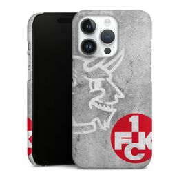 DeinDesign iPhone 14 Pro Handy Premium Case Smartphone Handyh&uuml;lle Schutzh&uuml;lle matt 1. Fck Devil 1. Fc Kaiserslautern Premium Case
