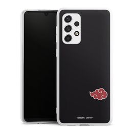 DeinDesign Galaxy A33 5G Handy Silikon H&uuml;lle Case transparent Handyh&uuml;lle Akatsuki Official Licensed Product Naruto Shippuden Silikon Case
