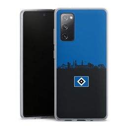 DeinDesign Galaxy S20 FE 5G Handy Silikon H&uuml;lle Case transparent Handyh&uuml;lle Skyline Hamburg Hsv Silikon Case