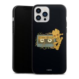 DeinDesign iPhone 13 Pro Max Handy Silikon H&uuml;lle Case schwarz Handyh&uuml;lle Guardians Of The Galaxy Groot Marvel