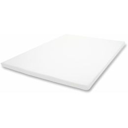 [NEUWERTIG] 6cm Kaltschaum-Matratzentopper HHG-502, Topper Matratzenauflage Matratzenschoner 180x200cm - white