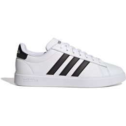 Adidas Grand Court 2.0 Sneaker Herren - weiß - Gr. 46 2/3 - Synthetik