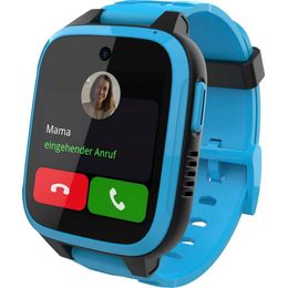 XPLORA XGO3 Smartwatch (3,3 cm/1,3 Zoll, RTOS), blau