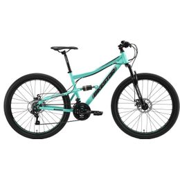 Mountainbike Bikestar Fahrräder Gr. 43 cm, 27,5 Zoll (69,85 cm), grün Full Suspension