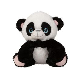 Mel-O-Design Tierkuscheltier 4279 Pandabär mit hübschen Augen sitzend ca. 22 cm Pandabär