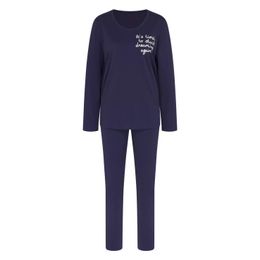 Triumph - Pyjama-Set - Dark blue 40 - Sets - Homewear für Frauen