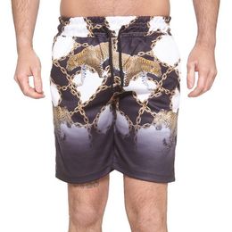 John Kayna Shorts Herren Shorts Kurze Hose Barock Design Ornamente (Kurze Hose Bermudas Sweatpants