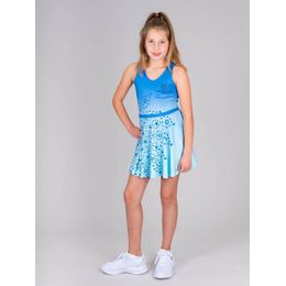 BIDI BADU Tenniskleid Colortwist für Mädchen in hellblau