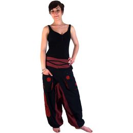 Guru-Shop Relaxhose Haremshose Pluderhose Pumphose Aladinhose.. Ethno Style