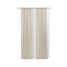 Tchibo 2 Vorhangschals Beige - Leinen