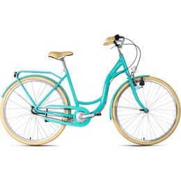 Cityrad Dacapo "Milano" Fahrräder Gr. 51 cm, 28 Zoll (71,12 cm), blau (türkis) Alle Fahrräder