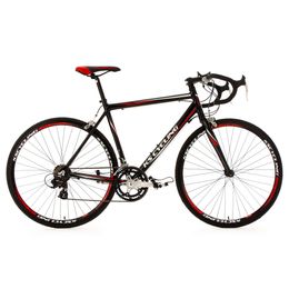 KS-Cycling Rennrad KS CYCLING "Euphoria" Fahrräder Gr. 62 cm, 28 Zoll (71,12 cm), schwarz Rennräder
