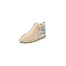 Lammfell-Hausschuh Annie Shepherd beige