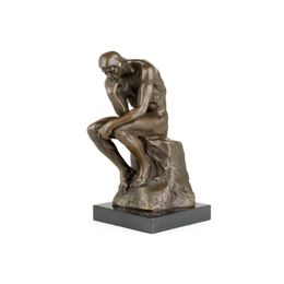 Moritz Skulptur Bronzefigur Denker nach Rodin
