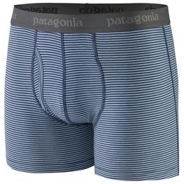 Patagonia - Essential Boxer Briefs 3' - Alltagsunterwäsche Gr S grau/blau