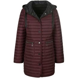 Long-Steppjacke Basler rot