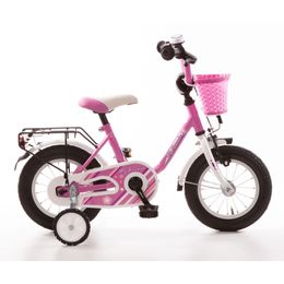 Kinderfahrrad Bachtenkirch "My Bonnie" Fahrräder Gr. 23 cm, 12 Zoll (30,48 cm) hinten: 12,5 Zoll (31,75 cm), rosa Kinder Kinderfahrräder