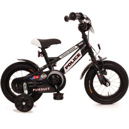 Kinderfahrrad Bachtenkirch "New POLICE" Fahrräder Gr. 21 cm, 12,5 Zoll (31,75 cm), schwarz Kinder Kinderfahrräder