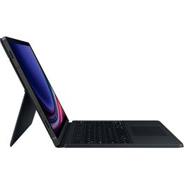 Samsung EF-DX715 Keyboard, Bookcover, Samsung, GalaxyTab S9, S9 FE, Black