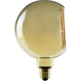 Segula LED-Leuchtmittel LED Floating Globe 150 gold - 90°, E27, 1 St., Extra-Warmweiß, LED Floating Globe 150 gold - 90°, E27, 4,5W, CRI 90, dimmbar, goldfarben