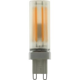 Segula LED-Leuchtmittel LED G9 Stift 4,5W 2200K matt, G9, 1 St., Extra-Warmweiß, LED G9 Stift 4,5W 2200K matt, CRI 90, dimmbar, weiß