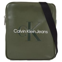 Calvin Klein Jeans Mini Bag MONOGRAM SOFT REPORTER18, mit Logoprint Herren Schultertasche, grün