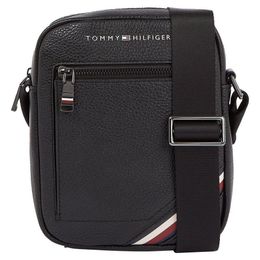 Tommy Hilfiger Mini Bag TH CENTRAL MINI REPORTER, im praktischen Design, schwarz