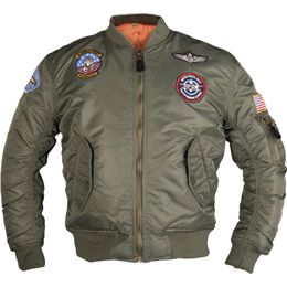 Mil-Tec MA1 Flieger, Textiljacke Kinder