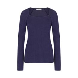 Triumph - Top mit langen Aermeln - Dark blue 36 - Thermal Mywear - Homewear für Frauen