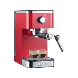 Graef ES 403 Salita Siebträger-Espressomaschine Rot