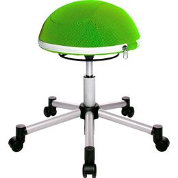 Arbeitshocker Topstar "Sitness Half Ball" Hocker Gr. B/H/T: 65 cm x 66 cm x 65 cm, grün (apfelgrün) Zubehör für Wäschepflege